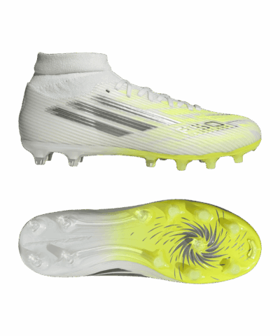 adidas F50 Sparkfusion League Mid Cut FG/AG Born for Goals Damen Weiß ...